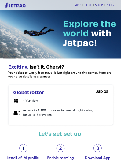 How do I install and set up an eSIM on my iOS device? – Jetpac Global